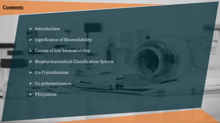 Bioavailability enhancement | PPT