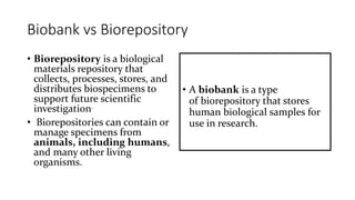 Biobanking | PPTX