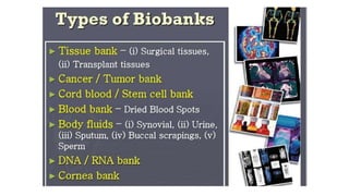 Bio banking | PPTX
