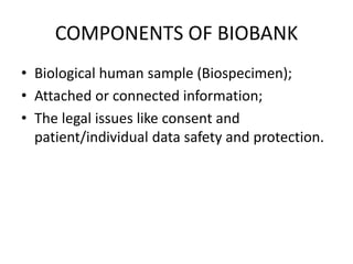 Biobanking | PPTX