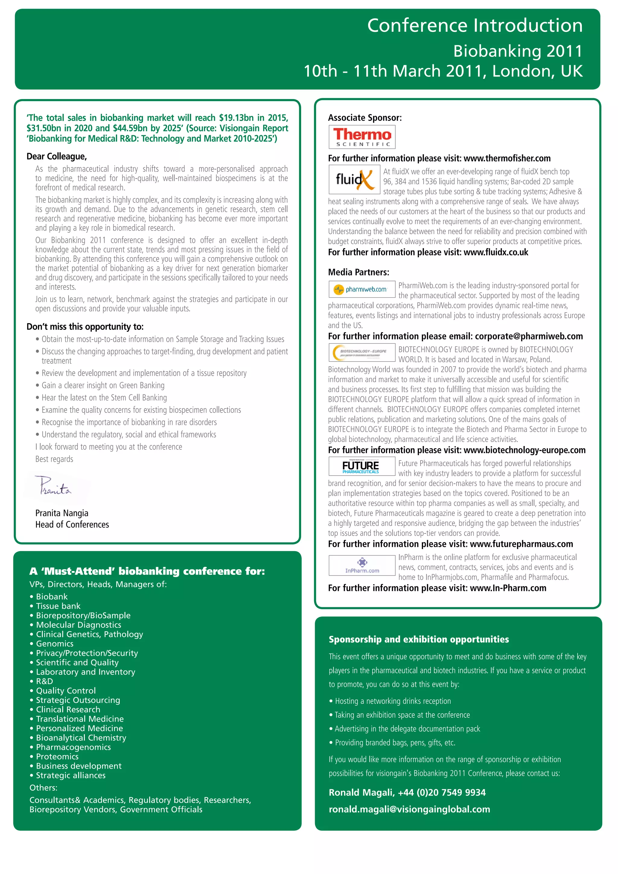 Biobanking 2011 | PDF