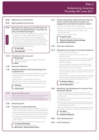 Biobanking americas (2011) | PDF