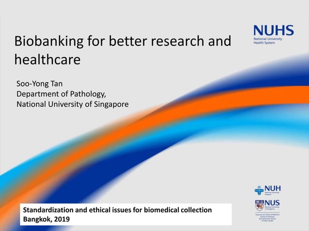 Biobanking for better research and healthcare | PPTX | Cancer | Diseases and Conditions