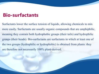 Biobased chemicals | PPTX