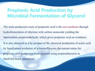 Biobased chemicals | PPTX