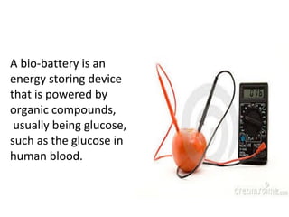 Bio battery 2003 | PPT