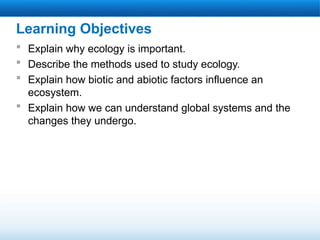 Introduction to Global Systems - Biology | PPT