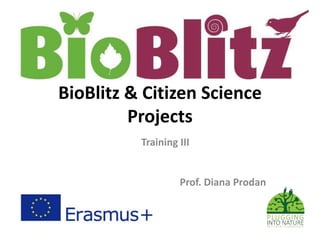 Bio blitz & citizen science projects | PPTX | Biological Sciences | Science