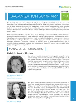 Biobuilder Expansion Plan | PDF | Biotech and Biomedical Industry ...