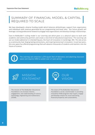 Biobuilder Expansion Plan | PDF