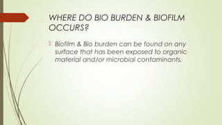 Bio burden | PPT