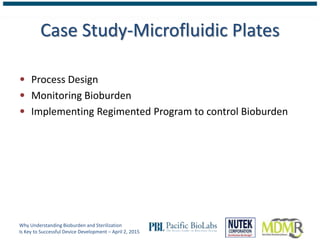 Understanding How Bioburden and Sterilization Affect Medical Devices | PPTX