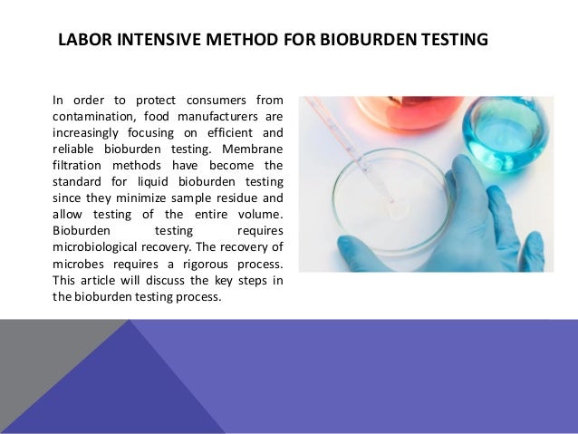 Bioburden Testing | PDF