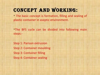 blow-fill seal technology | PPT