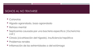 Fructosuria, galactosemia e intolerancia a lactosa | PPTX