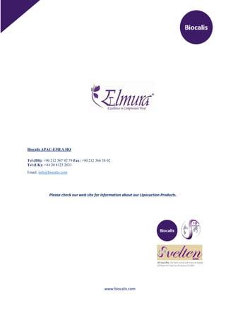 Biocalis poc garments catalogue | PDF