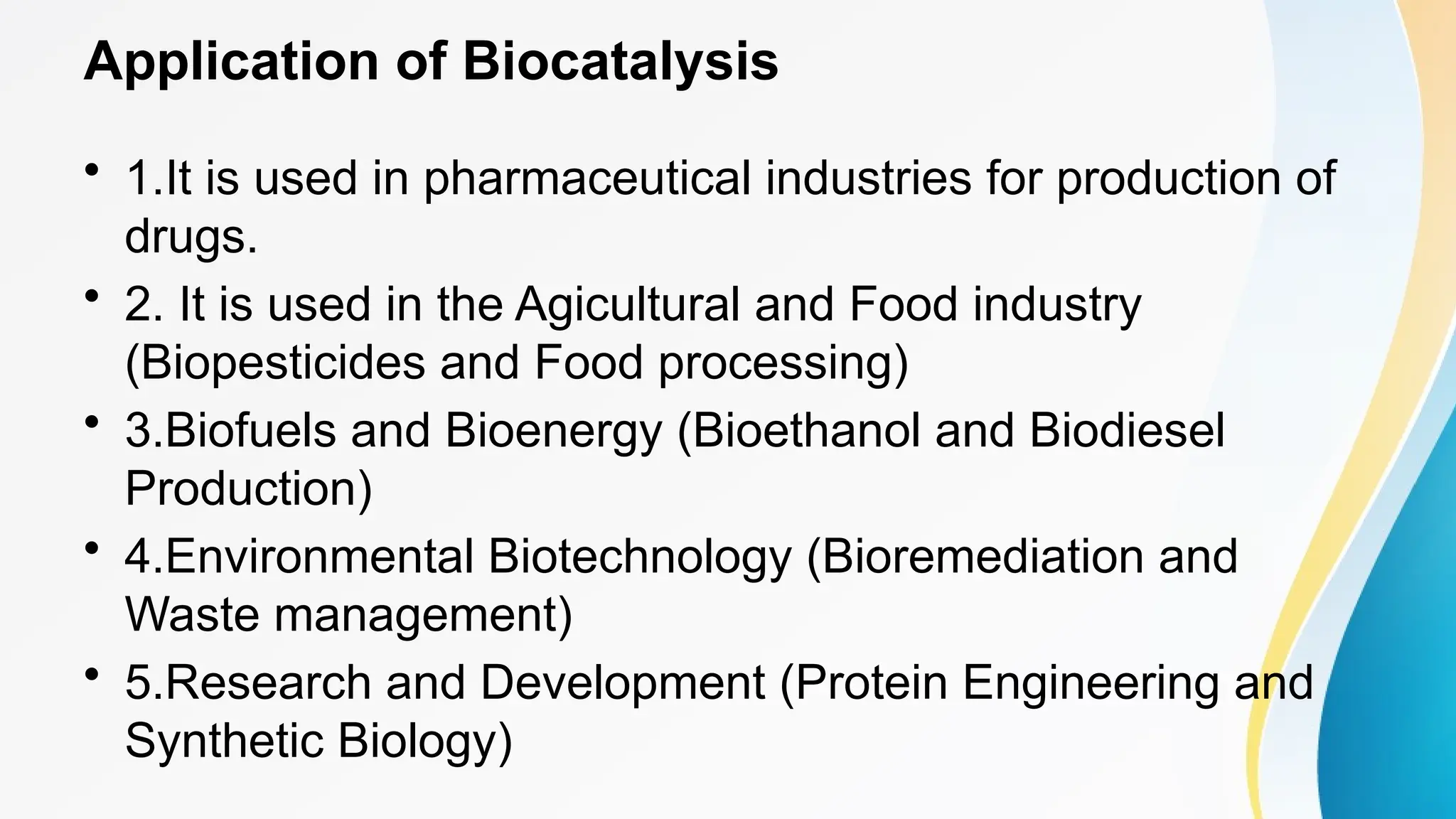 BIOCATALYSIS AND REACTION OF ENZYMES.pptx