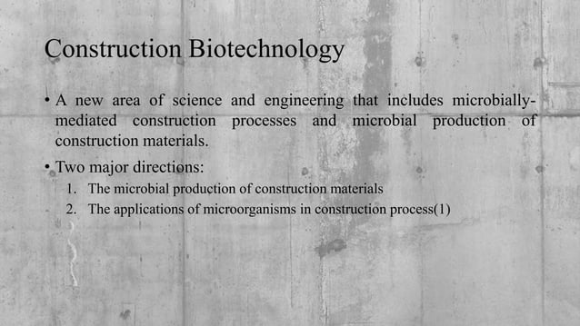 Biocement | PPTX | Biotech and Biomedical Industry | Industries