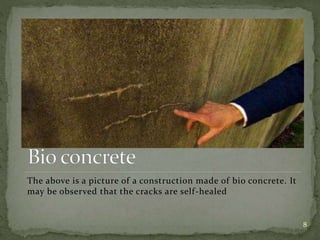 Bio Cement An Eco Friendly Construction Material | PPTX