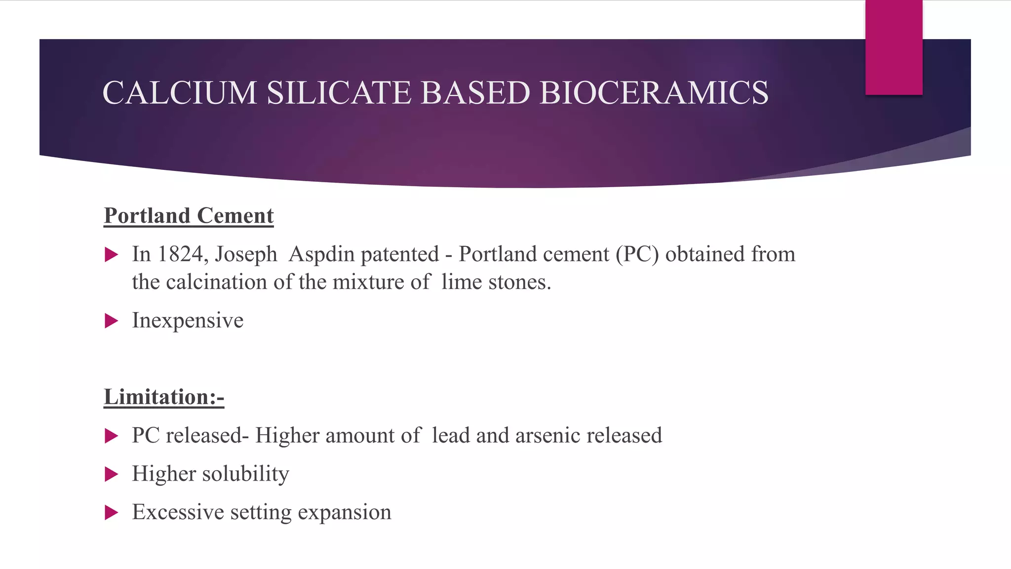 Bioceramic in dentistry ( Endodontics) | PPTX
