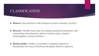 Bioceramic in dentistry ( Endodontics) | PPTX