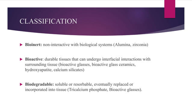 Bioceramic in dentistry ( Endodontics) | PPTX | Dental Health ...