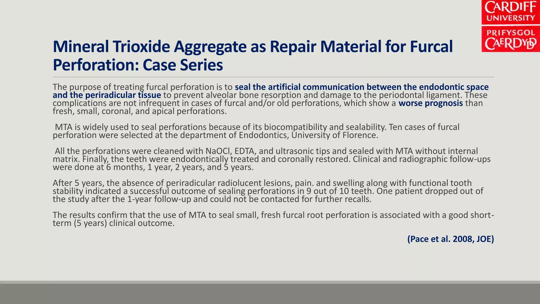 Bioceramic materials in endodontics | PPTX
