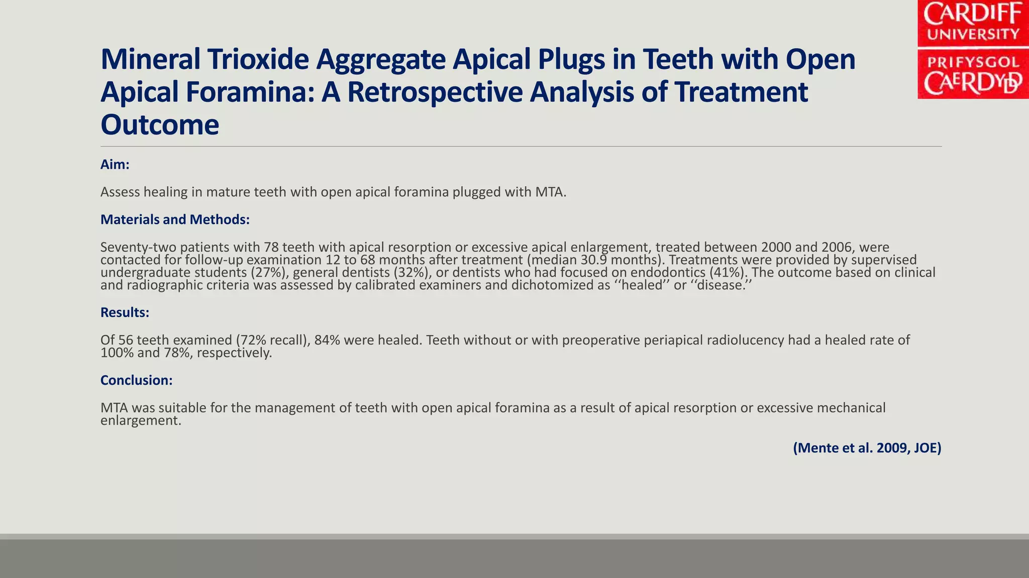 Bioceramic materials in endodontics | PPTX