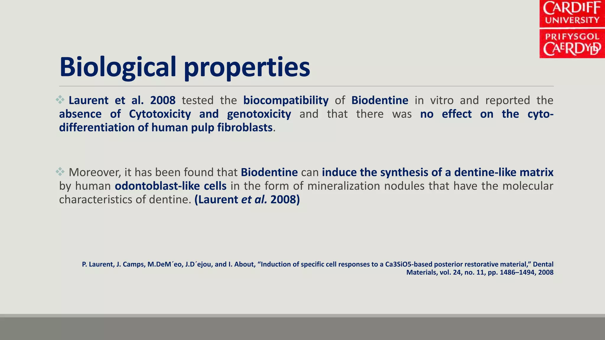 Bioceramic materials in endodontics | PPTX