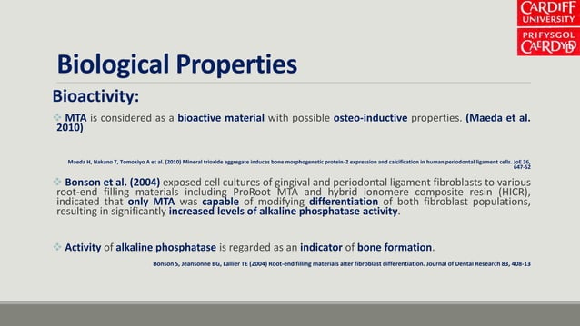 Bioceramic materials in endodontics | PPTX