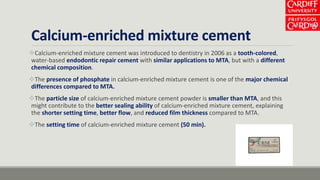Bioceramic materials in endodontics | PPTX