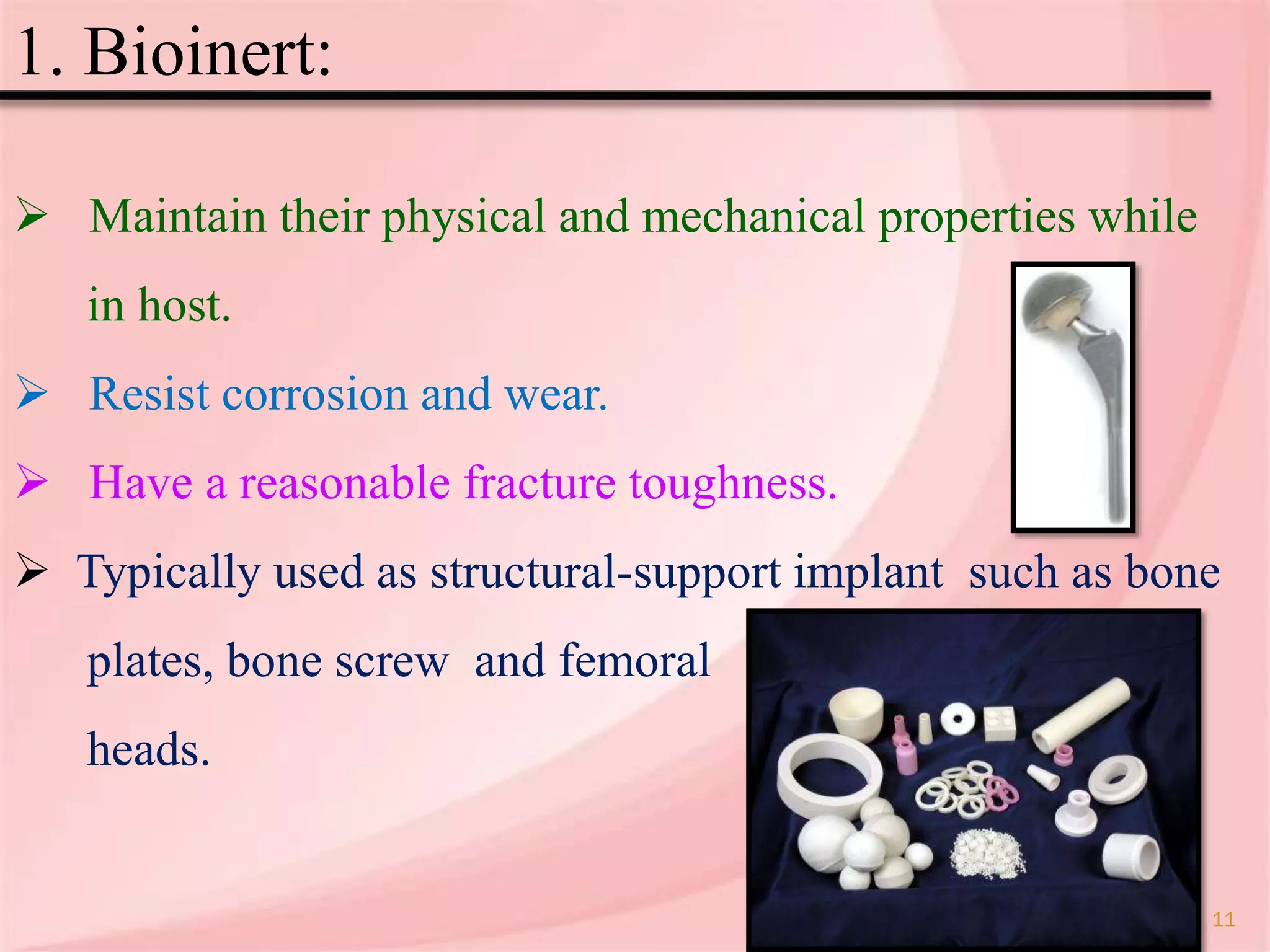 Bioceramics presentation | PPT | Free Download