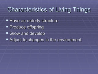 What Is Biology? | PPT
