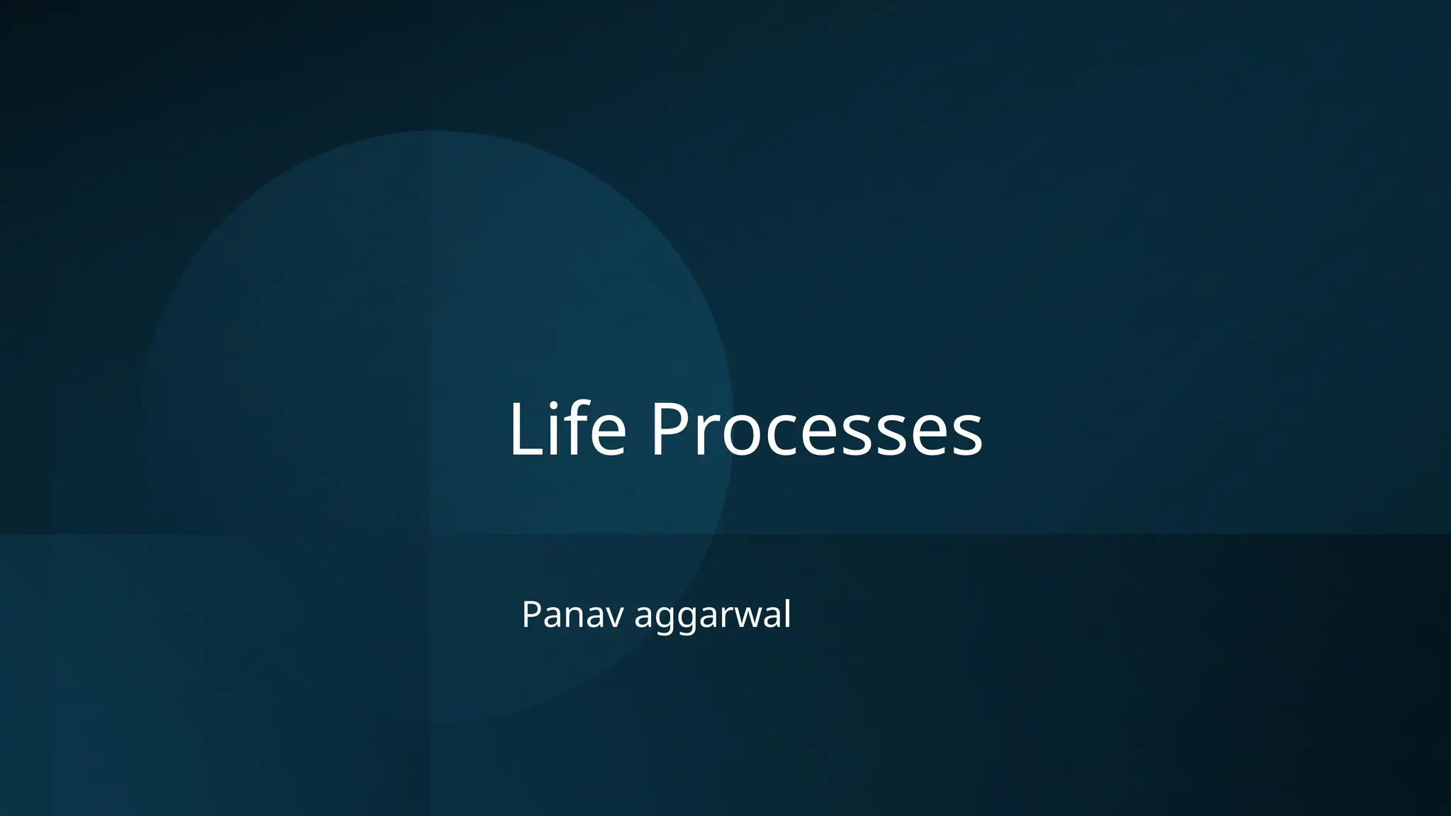 Class 10 Science Biology chapter 1 life processes | PPTX
