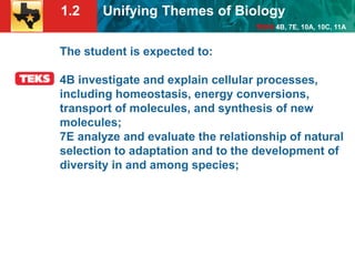 bio chapter 1.2.ppt | Biological Sciences | Science