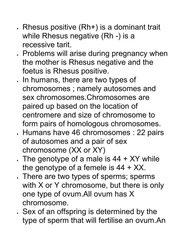 Bio chapter 5 | DOCX | Reproductive Health | Diseases and Conditions
