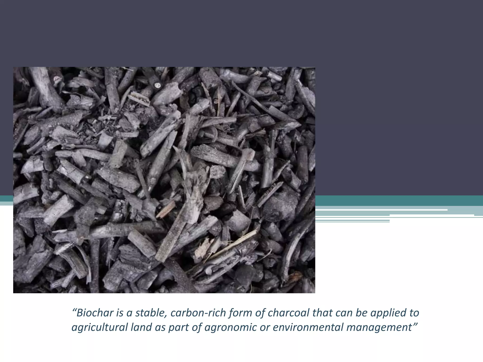 Biochar | PPTX | Agriculture | Industries