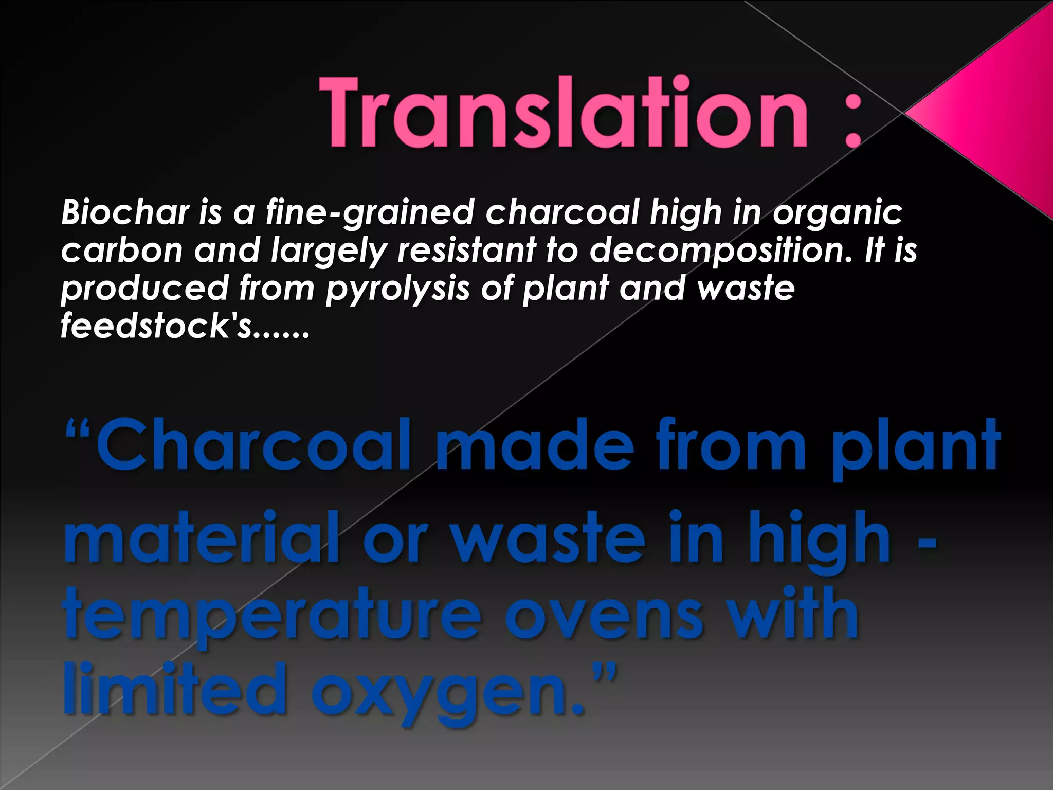 Bio-char | PPTX