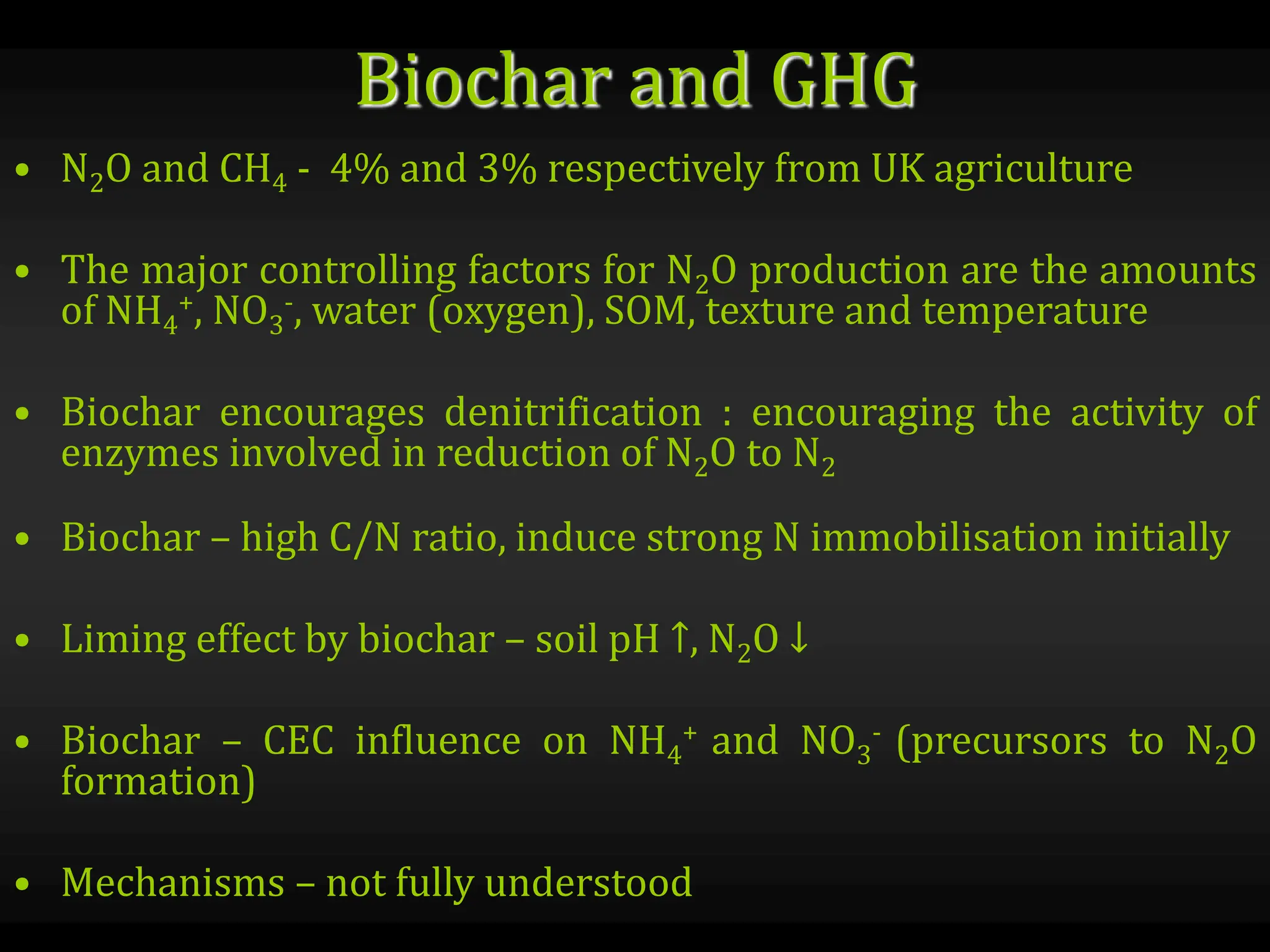 Biochar, Biomass, Soil and Agriculture - Information for public ...