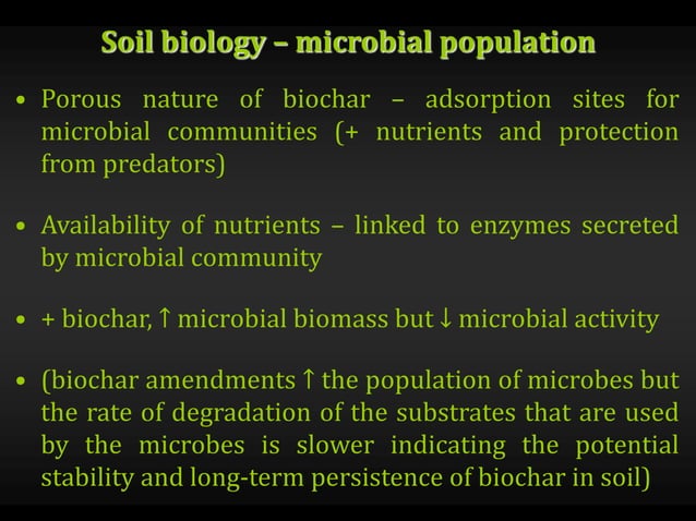 Biochar, Biomass, Soil and Agriculture - Information for public adoption | PPT