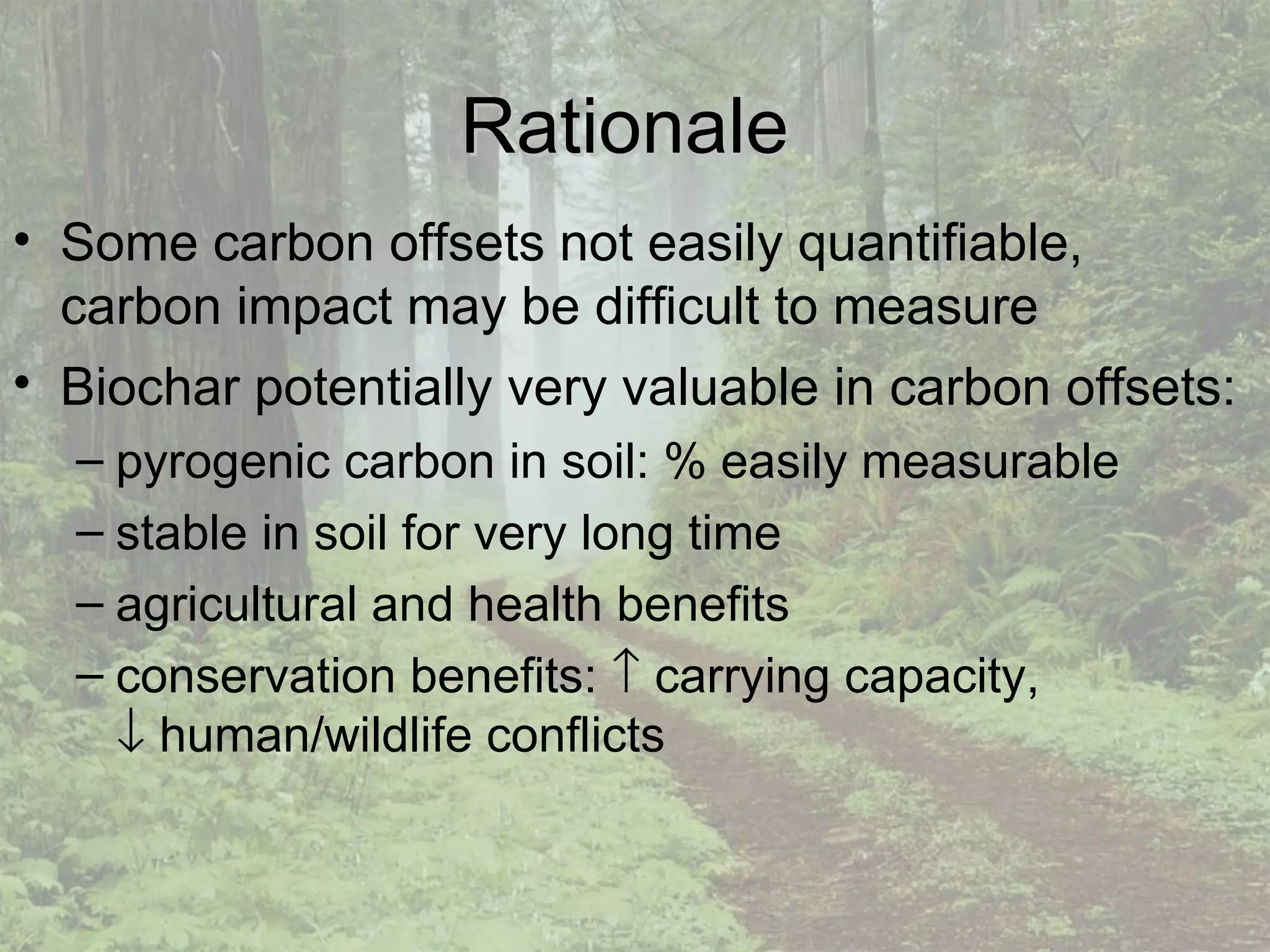 Biochar Carbon Offsets | PPT