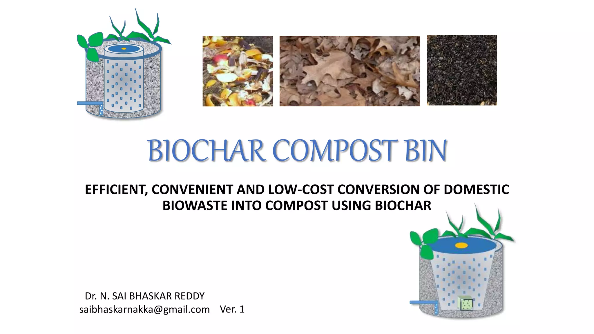 Biochar Compost Bin | PPT
