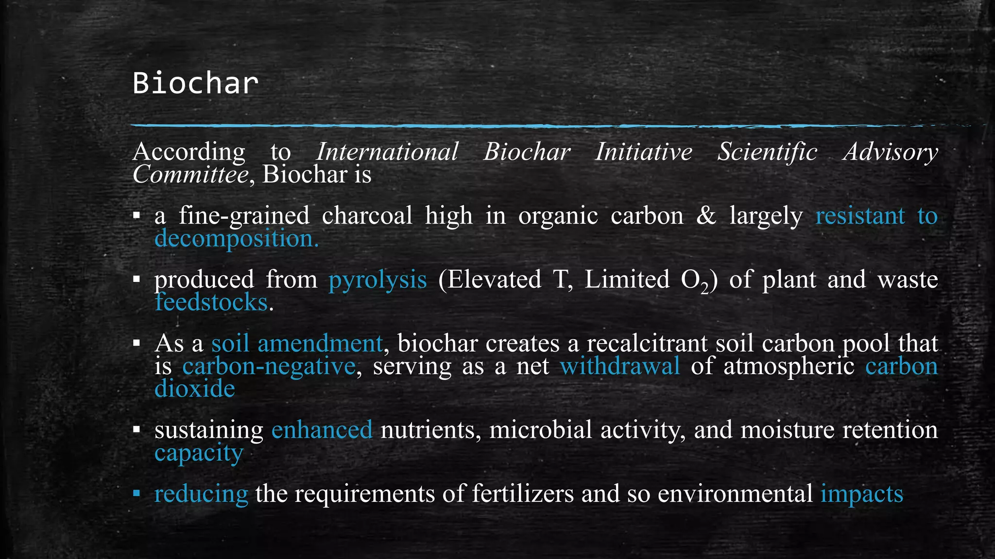 Biochar Preparation & Application | Water Pollution & Control | Course ...