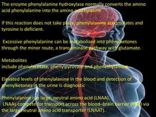 phenylketonuria | PPTX