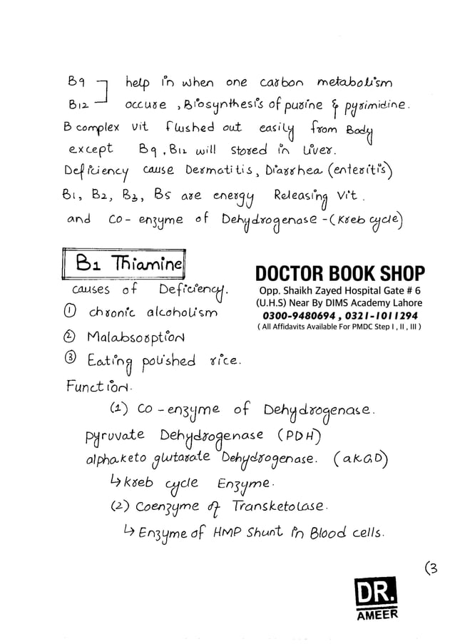 Biochemistry hand made notes.pdf | Chemistry | Science