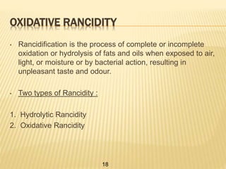Biochemical Aspects of Food Spoilage | PPTX