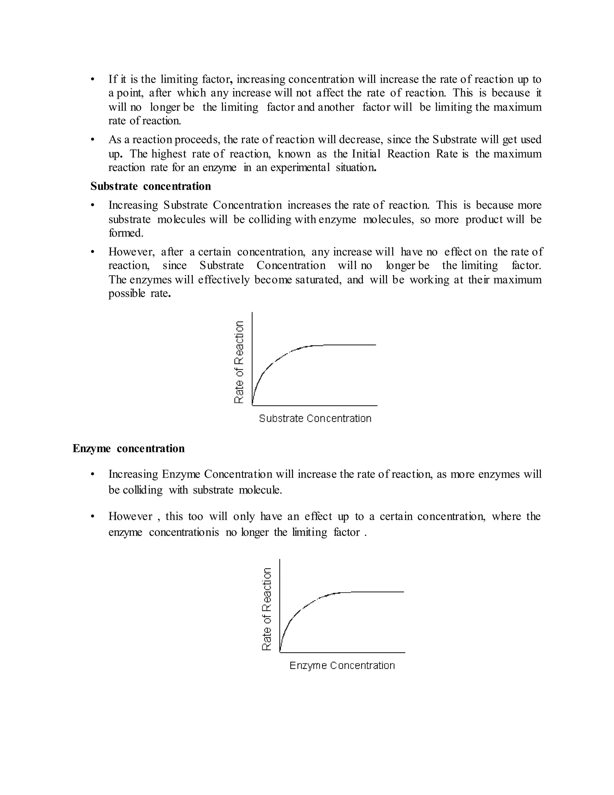 Enzyme kinetics | PDF