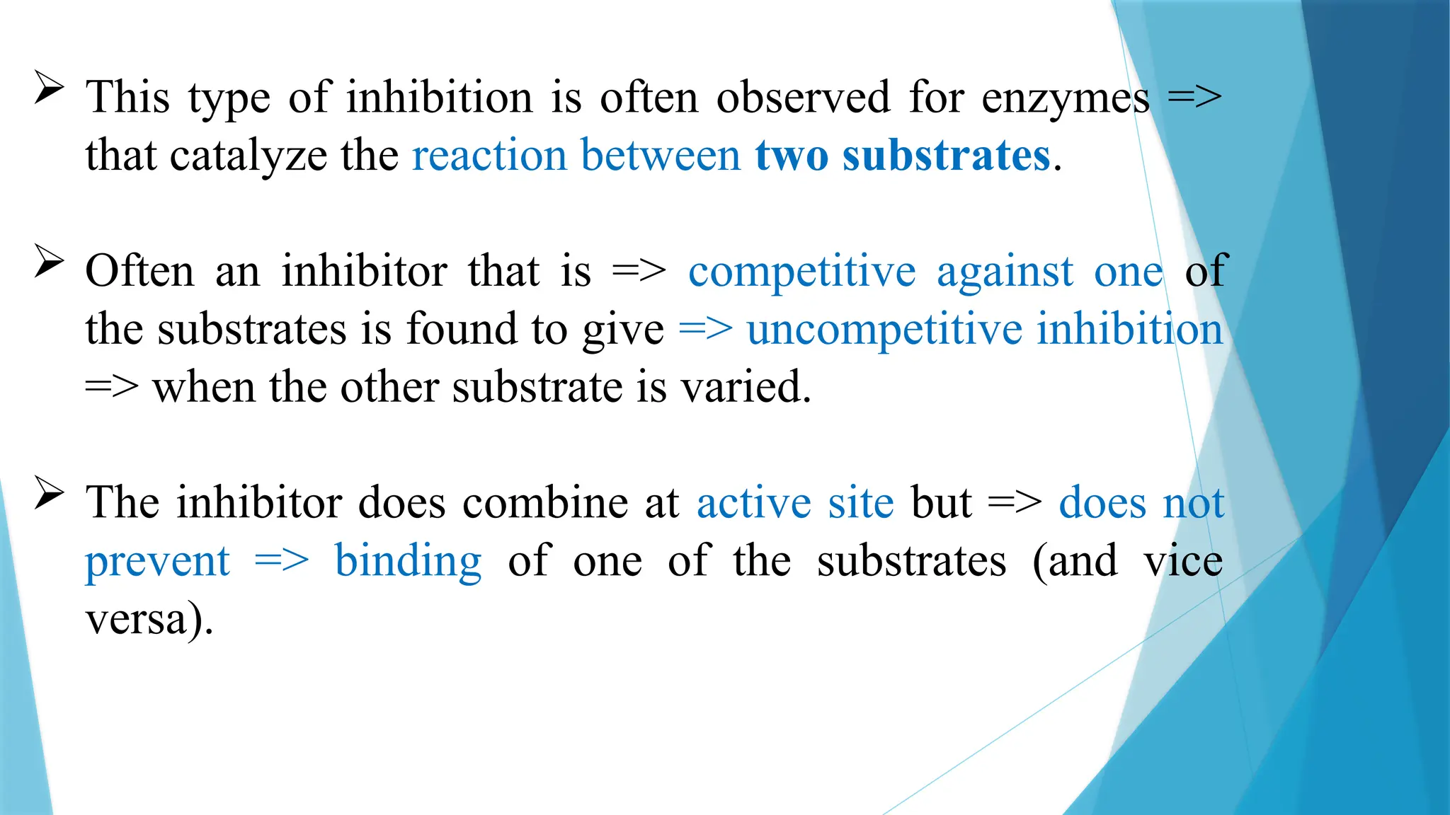 Biochemistry of enzyme inhibition power point slides | PPTX