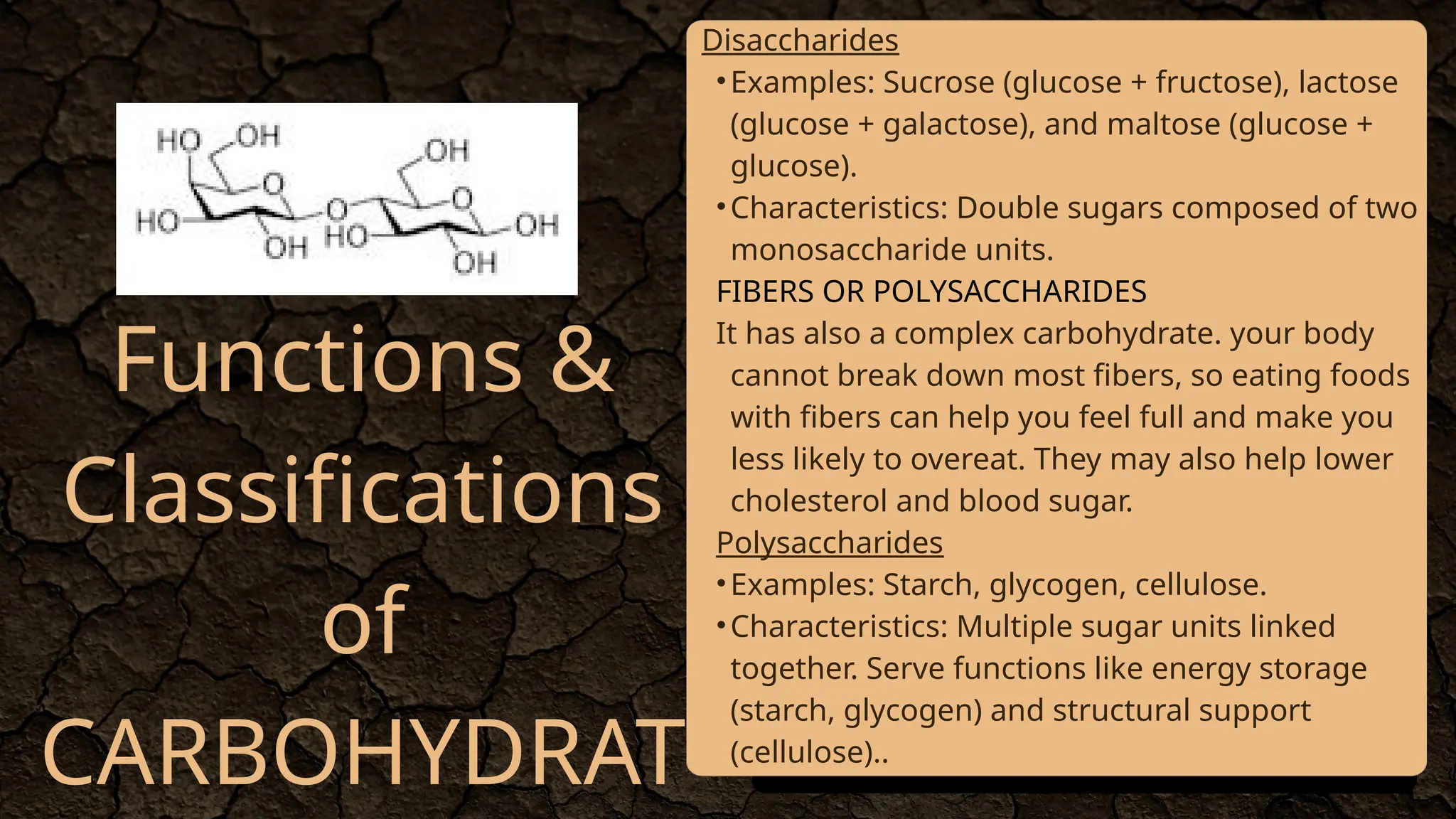 BIOCHEM-REPORTCARBOHYDRATES.pptx in biochemistry | PPTX