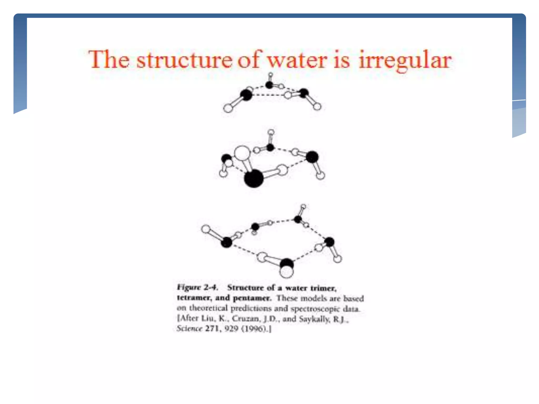 Water- Biochemistry | PPTX